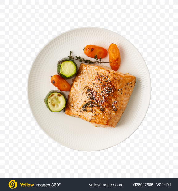 Cooked Salmon Clip Art
