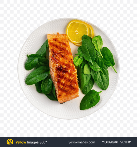 Cooked Salmon Clip Art