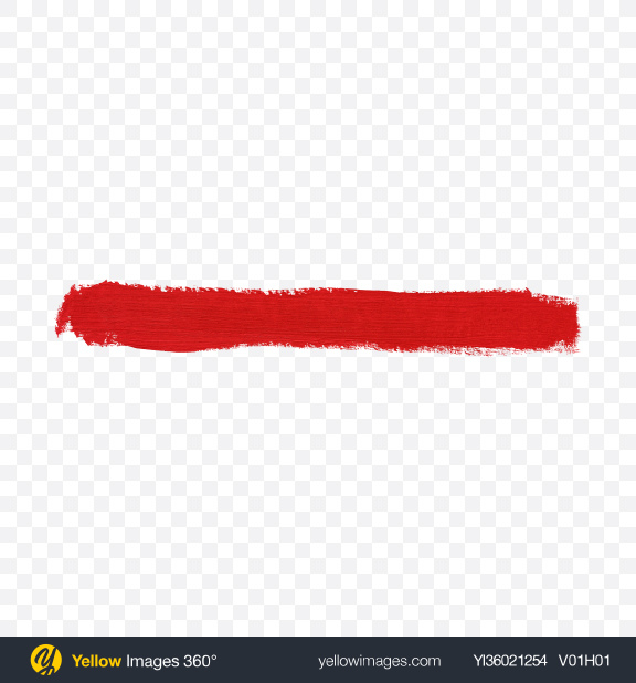 Red Paint Stroke Vector