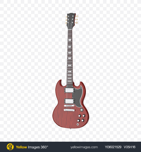 Red Electric Guitar Png