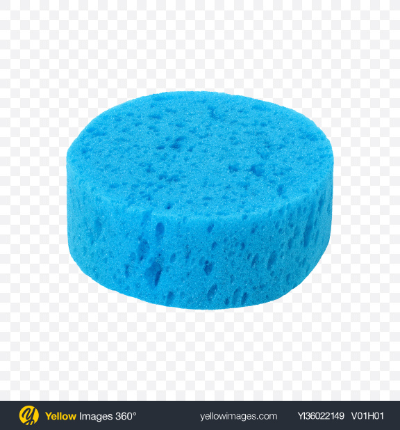 Download Blue Sponge Transparent PNG on YELLOW Images
